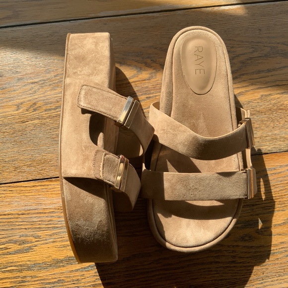 RAYE | Shoes | Raye Sabot Platform Sandalworn One Time | Poshmark
